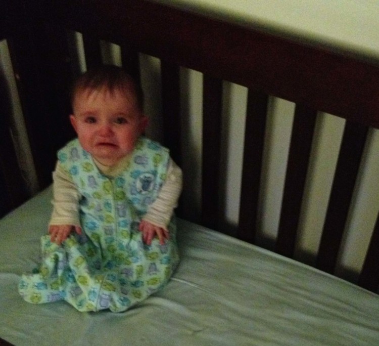 baby frowning - Lovely Lucky Life