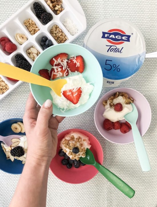 Easy DIY Yogurt Bar for Kids - Lovely Lucky Life