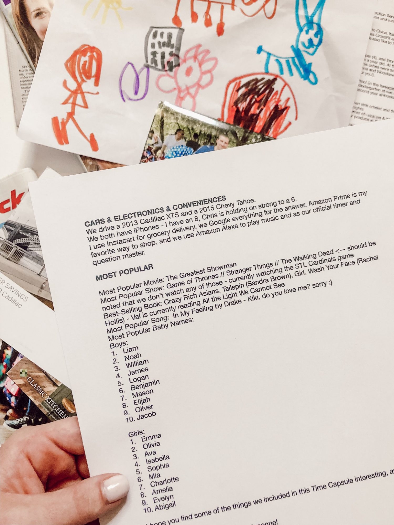 These Family Time Capsule Ideas Are SO Cute - Lovely Lucky Life