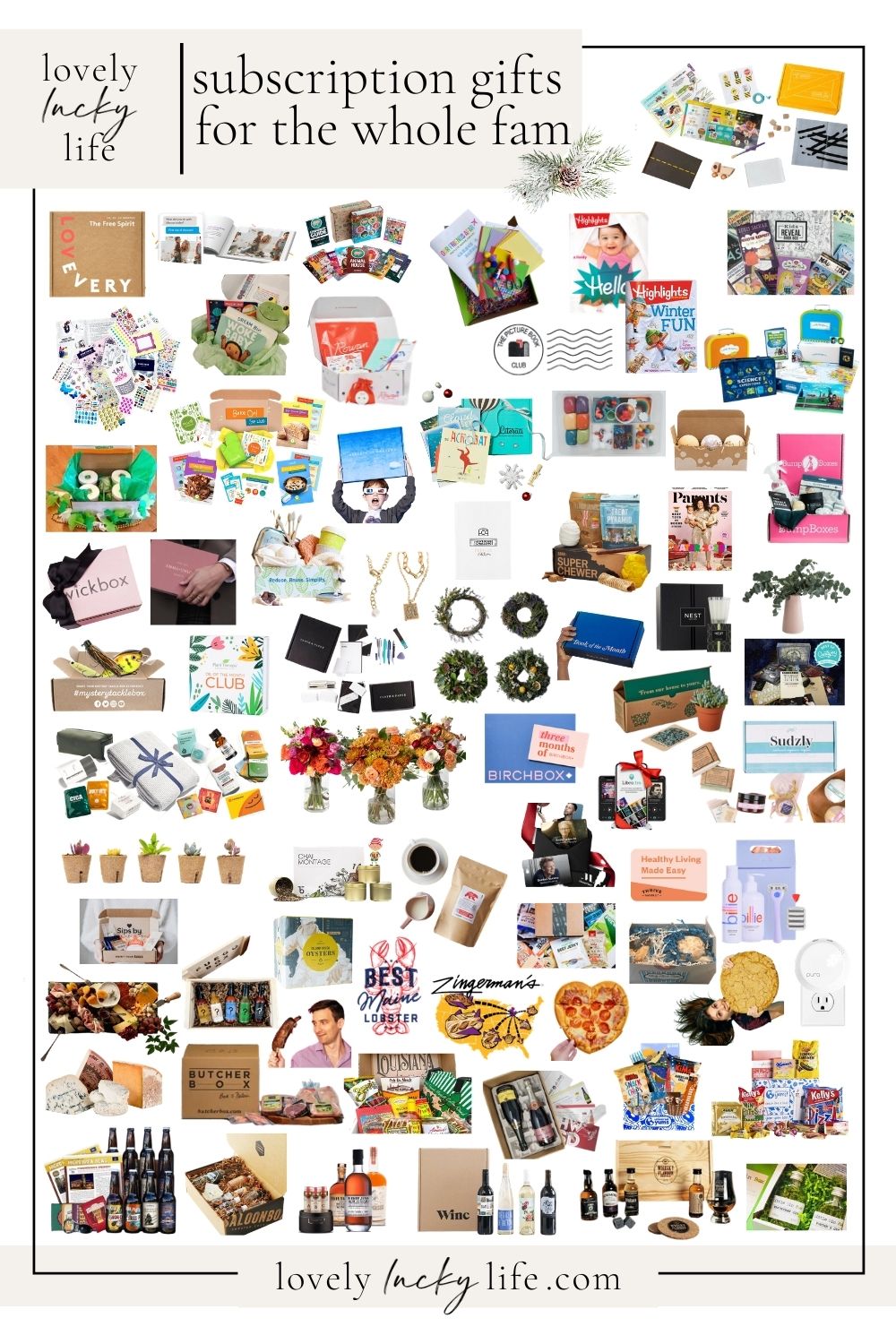 Subscription Gift Ideas For Everyone On Your List Lovely Lucky Life
