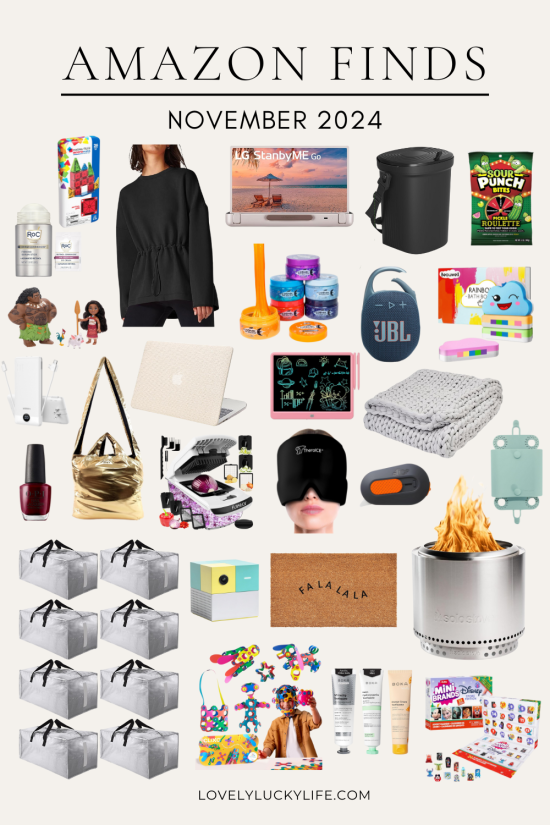 Amazon Finds - November 2024 - Lovely Lucky Life